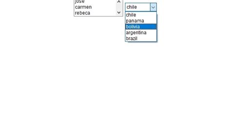 Codigos De Programacion Lista Desplegable En Java