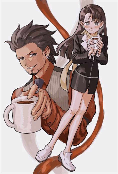 Mia And Godot Phoenix Wright Ace Apollo Justice