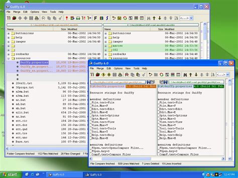 Guiffy Screen Shots Diff Tool 3 Way Merge And Folder Compare