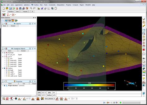 Faulted Models In Gocad