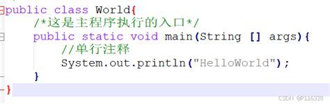 java基础语法 java 注释规范 csdn博客