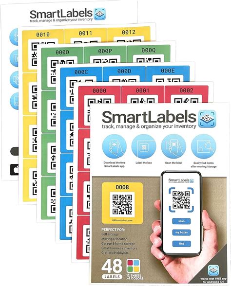 QR Smart Labels Scannable Labels For Storage And 40 OFF