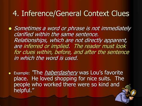 PPT Context Clues Detecting Meanings PowerPoint Presentation Free Download ID