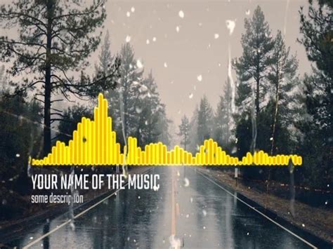 Neon Music Audio Visualizer After Effects