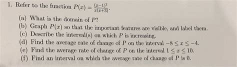 solved 1 refer to the function p r p r x 3 a what is
