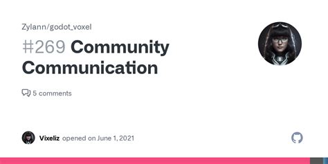 Community Communication Issue 269 Zylann Godot Voxel GitHub