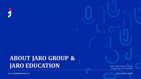 Campus Placement Brief About Jaro Education 300822 1pptx