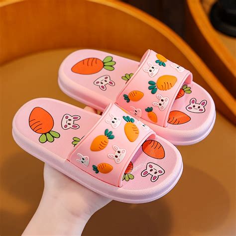 Mga Tsinelas Na Pambata Sa Loob Ng Bahay Na Tsinelas Na Hindi Madulas Na Sandalyas Sa Paliguan