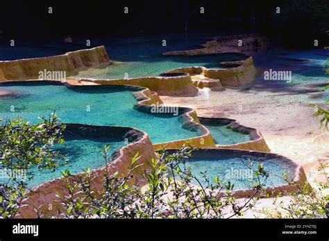 Huanglong Scenic And Historic Interest Area Stock Photo Alamy