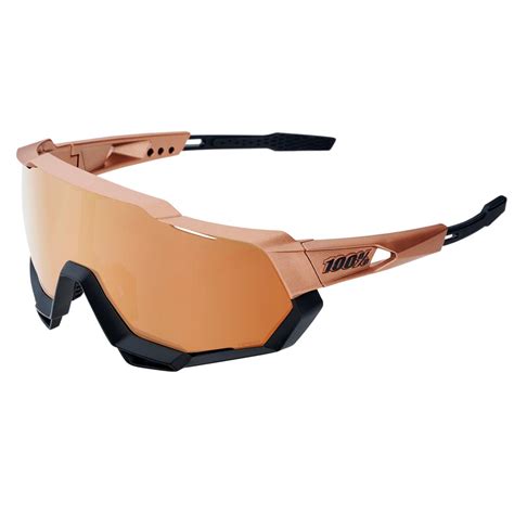 100 Mtb Sport Glasses Speedtrap Matte Copper Chromium Hiper Copper