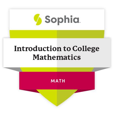 Introduction To College Mathematics Math1020 2021 Credly