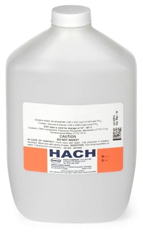 Phosphate Standard Solution 30mgl 946ml Camlab