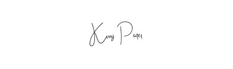 92 kunj patel name signature style ideas great electronic signatures