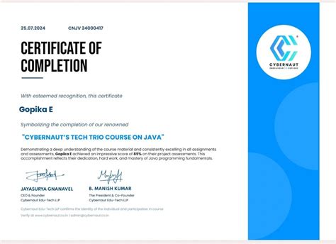 Gopika E On Linkedin Javaprogramming Certification