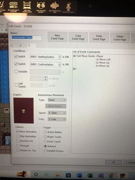 issue with event freezing game r pokemonrmxp