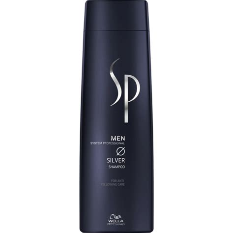 Wella Шампунь с серебристым блеском для седых волос SP Men Silver ...