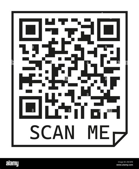 Qr Code Vector Sample Vector Qr Code For Smartphone Scanning Identity