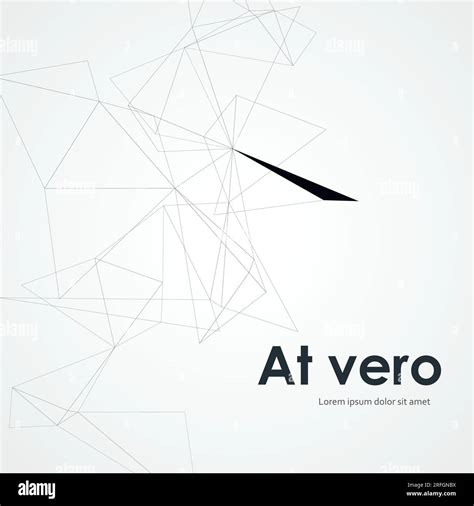 Abstract Polygonal Background With Connecting Dots Lines Black Triangles Stock Vector Image