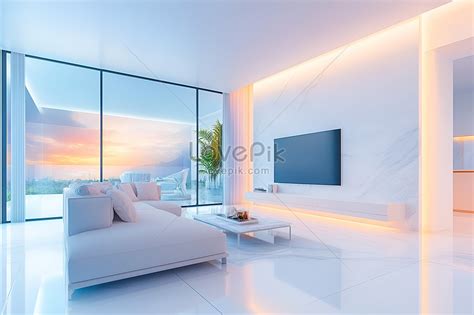 현대적인 거실 레이아웃 배경 사진 및 창의적인 일러스트 무료 다운로드 Lovepik