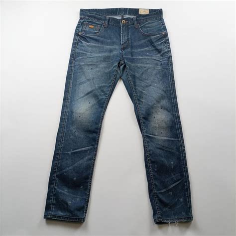 버커루 청바지 사이즈32 페인팅진 남자 데님팬츠 남성 헬로마켓
