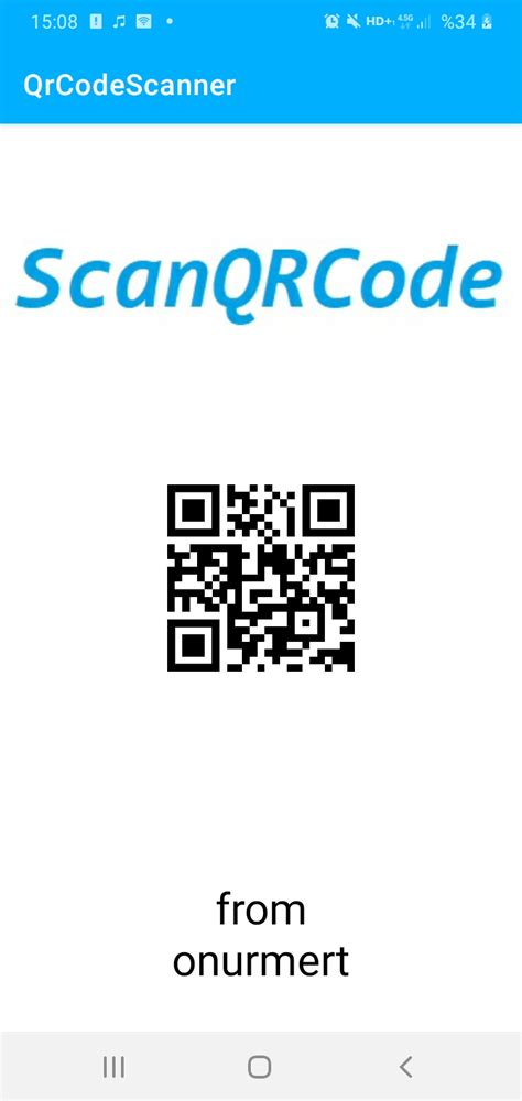 GitHub Onurrmert QR Code Scanner An Application That Shows The Simplest And Fastest Way To