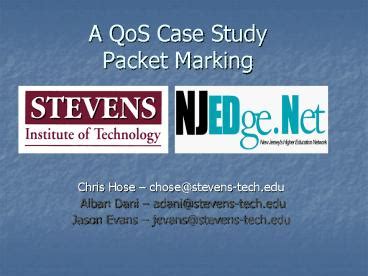 PPT A QoS Case Study Packet Marking PowerPoint Presentation Free To View Id C D OThhN