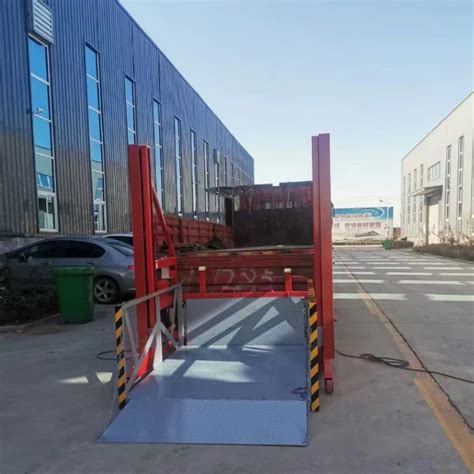 Highly Efficiency 2200lbs Capacity 66inch Mobile Loading Lifting Platform Truck Unloading Lift
