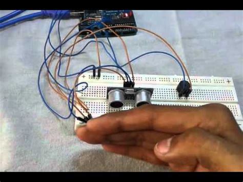 Arduino Parking Sensor By Using Ultrasonic Sensor YouTube