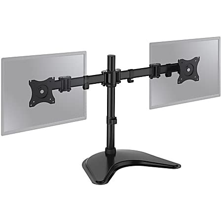 Siig Articulated Freestanding Dual Monitor Desk Stand Up To Screen Support Lb Load