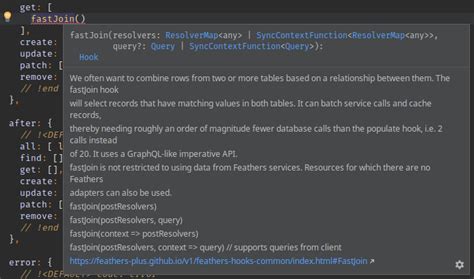Feathersjs Get Work Done Faster With `feathers Hooks Commons` Typings By J2l4e Feathers