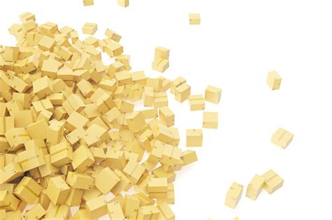 배달 개념입니다 골 판지 상자 배경입니다 텍스트를 위한 공간입니다 3 차원 렌더링 0명에 대한 스톡 벡터 아트 및 기타 이미지