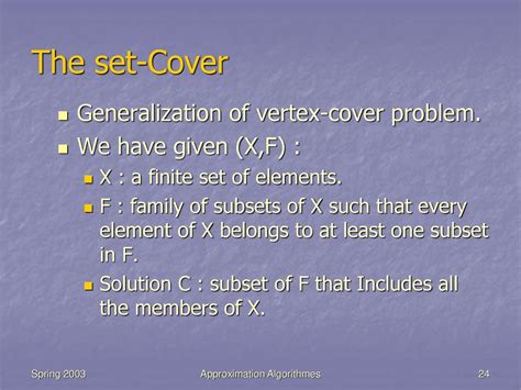 An Introduction To Approximation Algorithms Presented By Iman Sadeghi Ppt Download