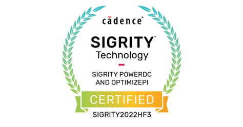 Sigrity Powerdc And Optimizepi V2022hf3 Exam Credly