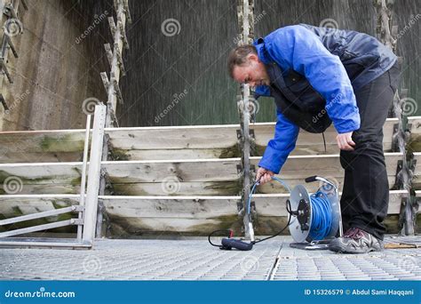 Engineer Running Tests Stock Image Image Of Testing 15326579