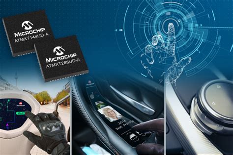 마이크로칩 차량용 초소형 터치 컨트롤러 2종 발표 E4ds News