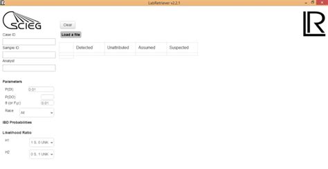 the initial screen of microdrop the user can set the parameters of the