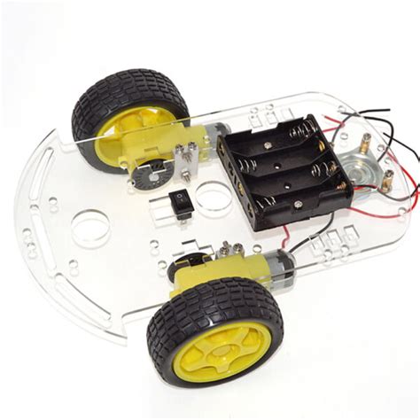 Chassis 2wd Smart Car Chassis Arduino Robot Leantec Es