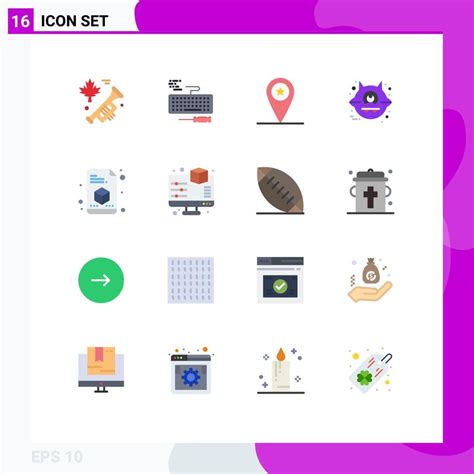 16 Universal Flat Colors Set For Web And Mobile Applications Display Printing Military Printer