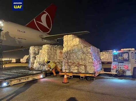 Хятадын засгийн газрын тусламжийн эд материалыг хүргэв