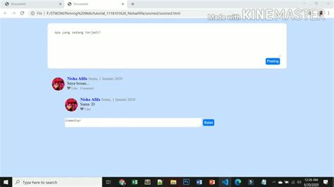 Part 3 React Js Tutorial Sosmed Sederhana Dengan React Js Youtube