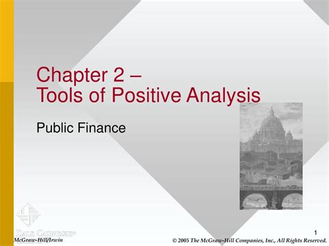 Ppt Chapter 2 Tools Of Positive Analysis Powerpoint Presentation