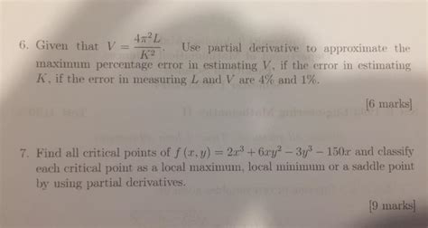[solved] 42l T 6 Given That V Use Partial Deriv Solutioninn