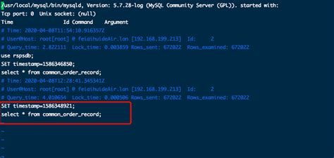 mysql5 7开启慢查询日志 刘翊扬 博客园