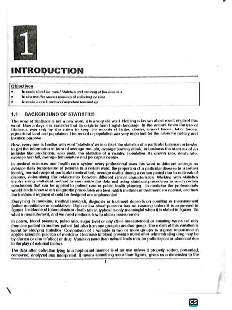 Chapter 1 Biostatistics Pdf