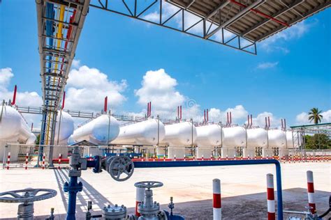 Valves Gas Pipeline And Storage Of Gasoline Stock Image Image Of Boat