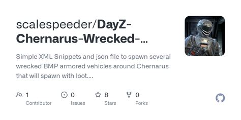 GitHub Scalespeeder DayZ Chernarus Wrecked BMP Armoured Vehicles With Loot For Console And PC