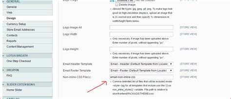 magento newsletter transaction email template inline style css not