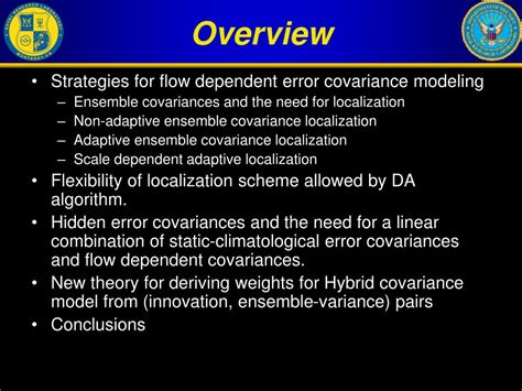Ppt Background Error Covariance Modeling Powerpoint Presentation