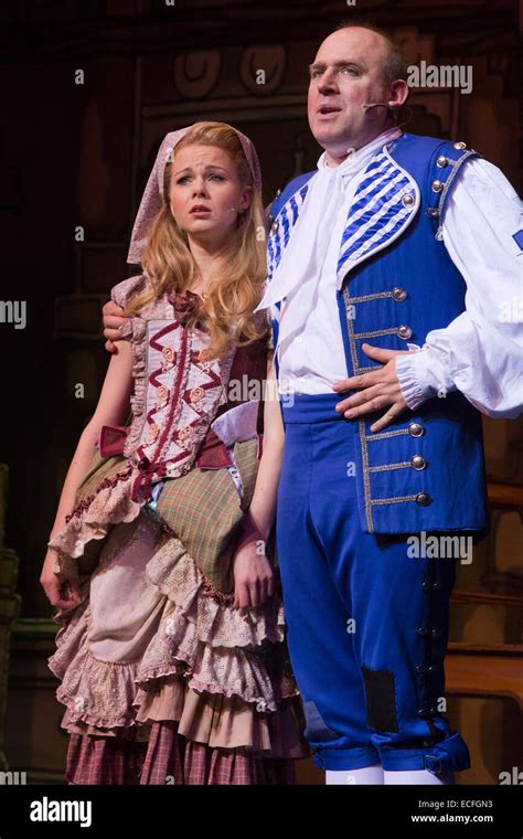 Amy Lennox And Tim Vine Dress Rehearsal Of The Pantomime Cinderella Starring Dallas Actress