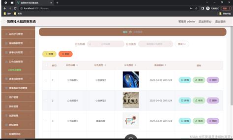 基于springboot的信息技术知识赛系统设计与实现 Csdn博客